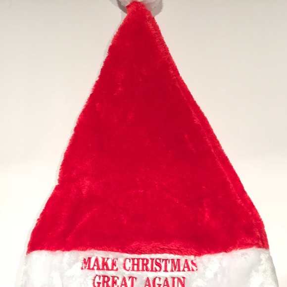 Accessories | Make Christmas Great Again Santa Hat Donald Trump | Poshmark